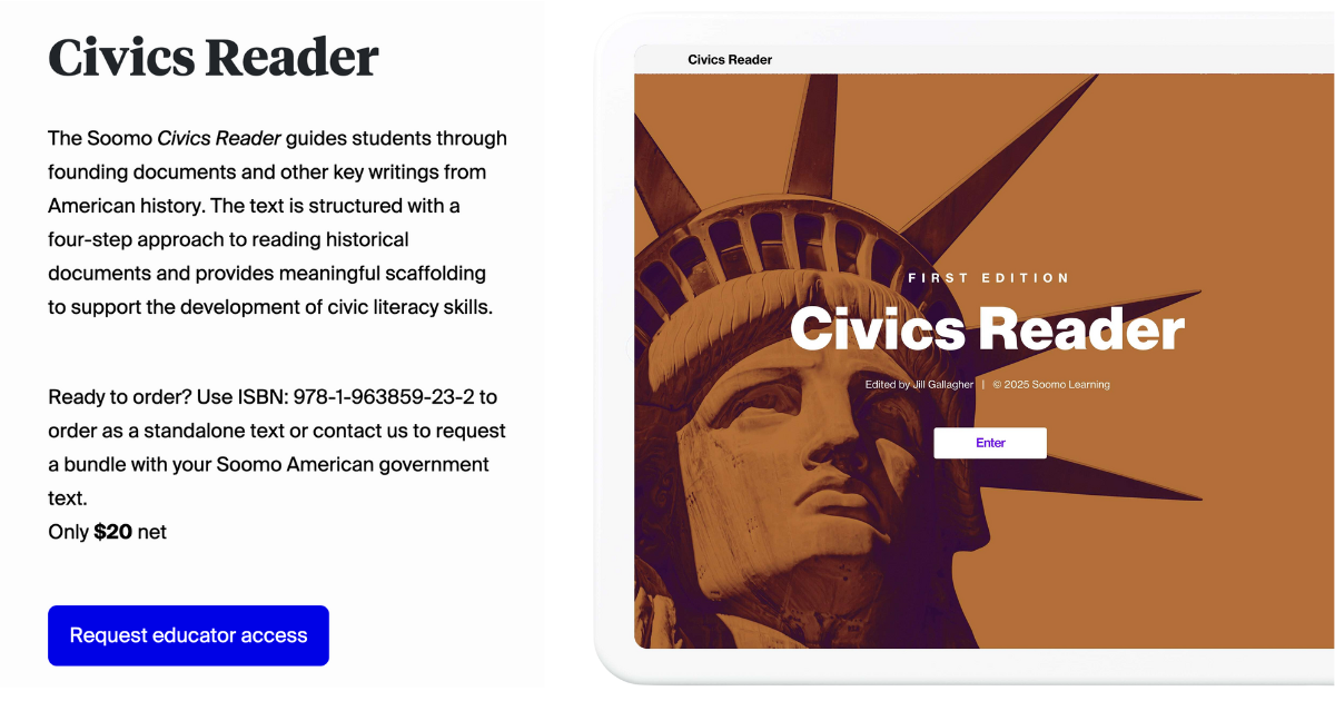 Civics Reader | Soomo Learning